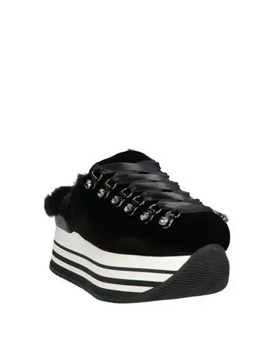 Hogan Textile Fiber Sneakers - Black