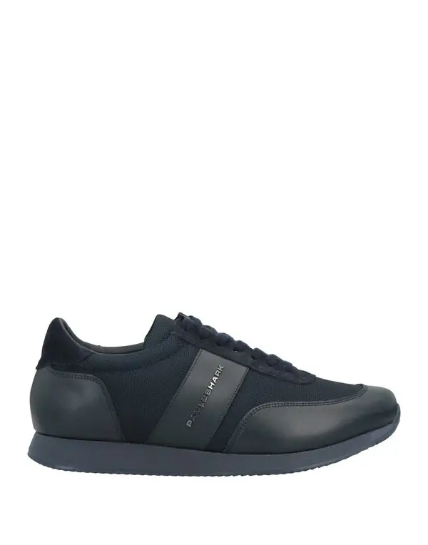 Paul & Shark Sneakers In Bovine Leather And Polyester