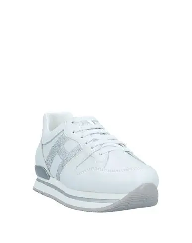 Hogan Light Leather Sneakers - Light Grey