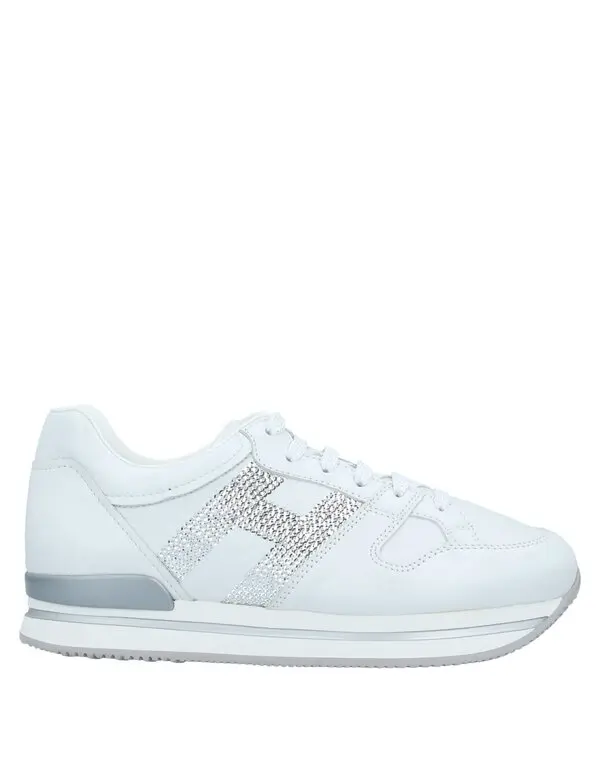 Hogan Light Leather Sneakers - Light Grey