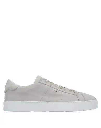Santoni Leather Sneakers - Grey