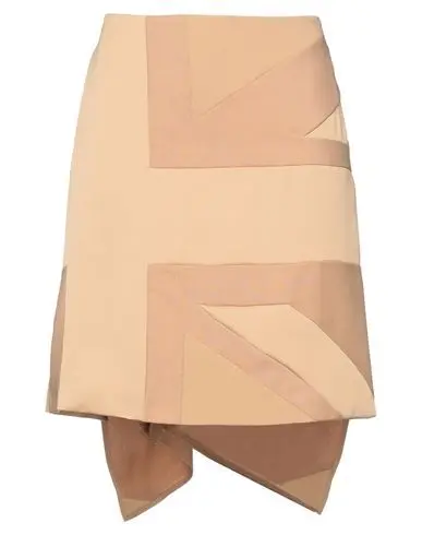 Burberry Mini Asymmetric Skirt - Beige