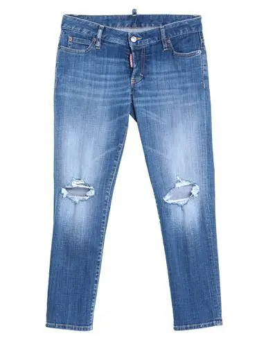 Dsquared2 Skinny Jeans With Rips - Blue
