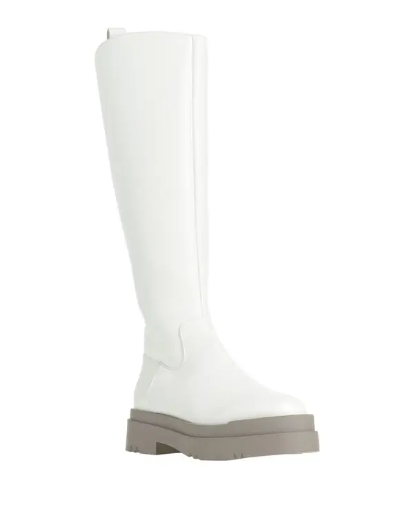 Liu Jo Calfskin Boots - White
