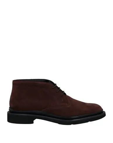 TOD'S Ankle Boots In Leather - Brown