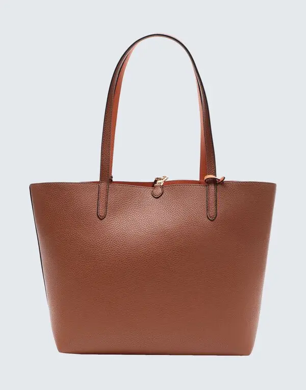 Ralph Lauren Faux-leather Reversible Tote Bag - Brown