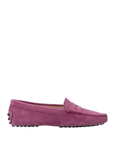 TOD'S Leather Loafers - Mauve