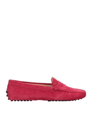TOD'S Leather Loafers - Red