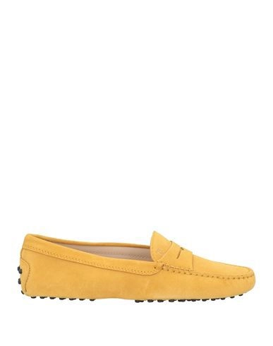 TOD'S Suede Loafers - Yellow