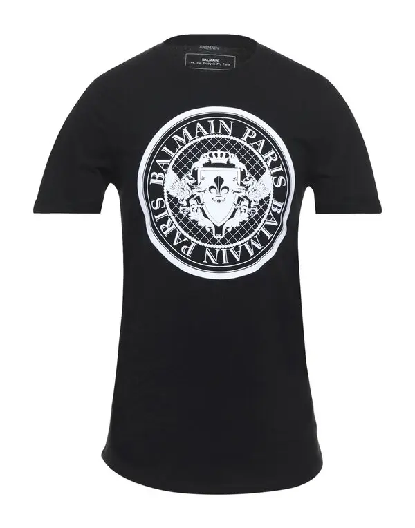 Balmain T-shirt Size Cotton - Black