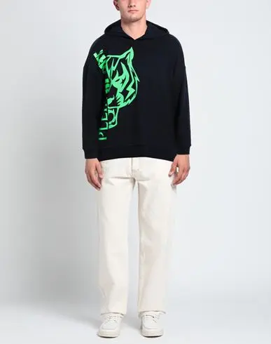 PLEIN SPORT Printed Jersey Sweatshirt - Blue
