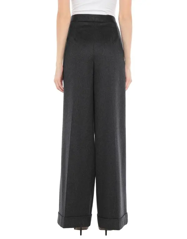 Dolce & Gabbana Wide-leg Cashmere Pants - Steel Grey