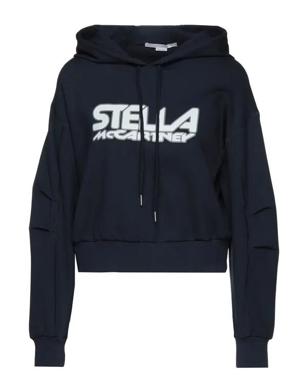 Stella McCartney Sweatshirt In Polyamide, Elastane, And Polyester - Blue