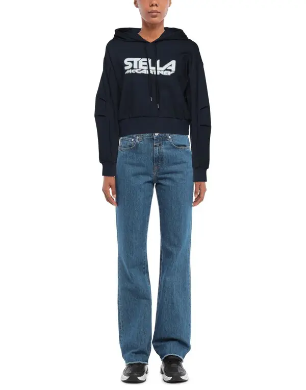 Stella McCartney Sweatshirt In Polyamide, Elastane, And Polyester - Blue