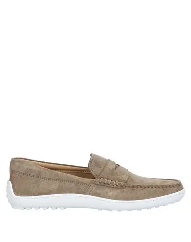 TOD'S Suede Loafers - Military Green
