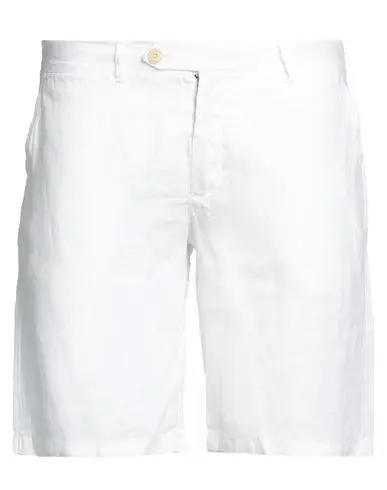 DRUMOHR Linen Bermuda Shorts - White