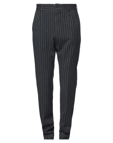 Dolce & Gabbana Striped Chino Pants - Steel Grey