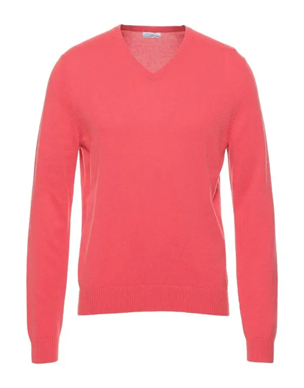 Malo Optimum Wool-cashmere Sweater - Coral