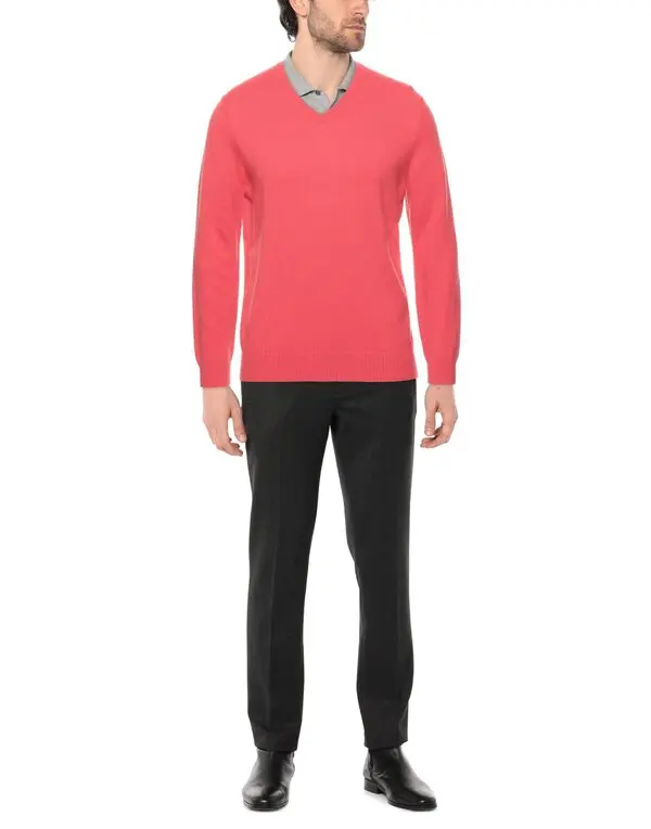 Malo V-neck Sweater - Red