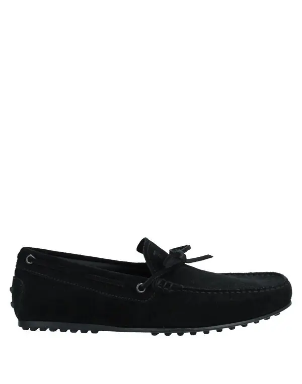 TOD'S Leather Loafers - Black
