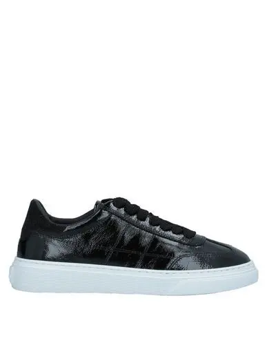 Hogan Calfskin Sneakers - Black