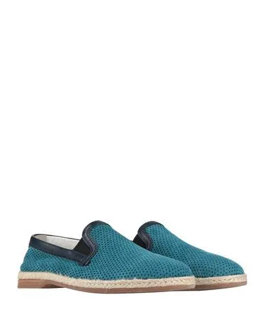 Dolce & Gabbana Espadrilles In Goat Skin And Calfskin - Green