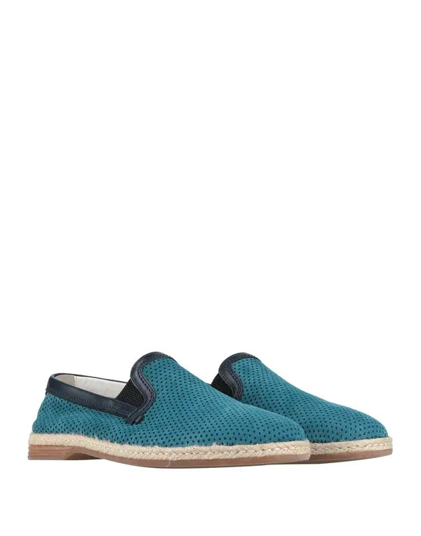 Dolce & Gabbana Espadrilles In Goat Skin And Calfskin - Green