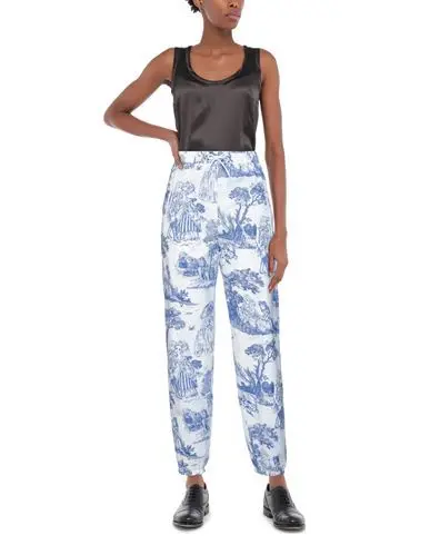 Moschino Cartoon Print Tapered Pants - Blue