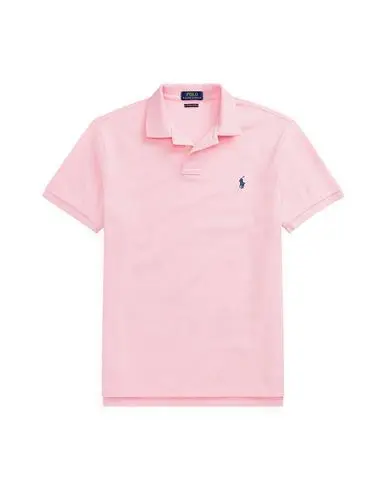 Polo Ralph Lauren Classic Fit Mesh Polo Shirt Polo Shirt Size Cotton - Pink