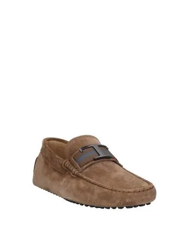 TOD'S Leather Loafers - Beige