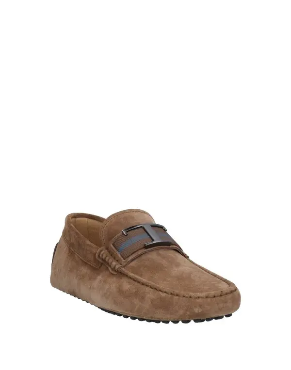 TOD'S Leather Loafers - Beige