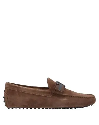 TOD'S Leather Loafers - Brown