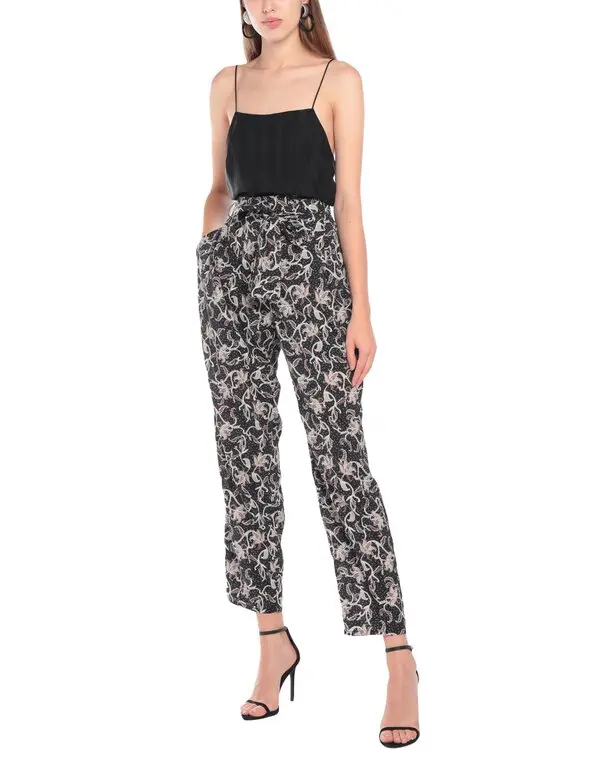 Pinko Floral Print Crepe Pants