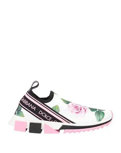 Dolce & Gabbana Textile Fiber Sneakers - White