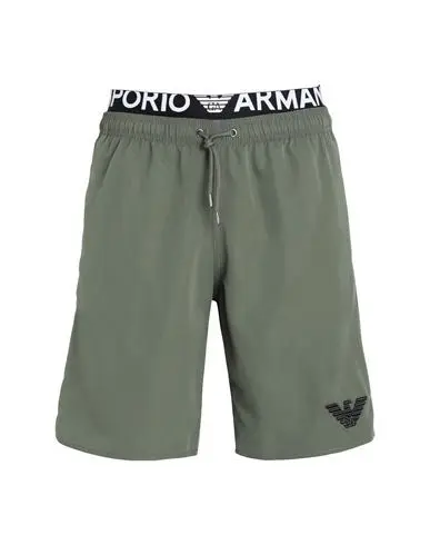 Emporio Armani Swim Trunks - Military Green