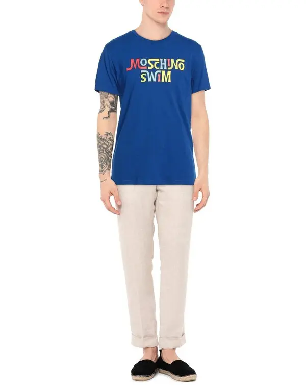 Moschino Swim T-shirt Size Cotton - Blue