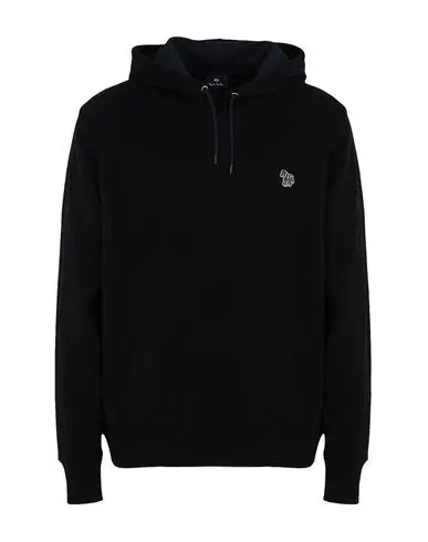 Paul Smith Regular Fit Organic Cotton Hoodie - Black