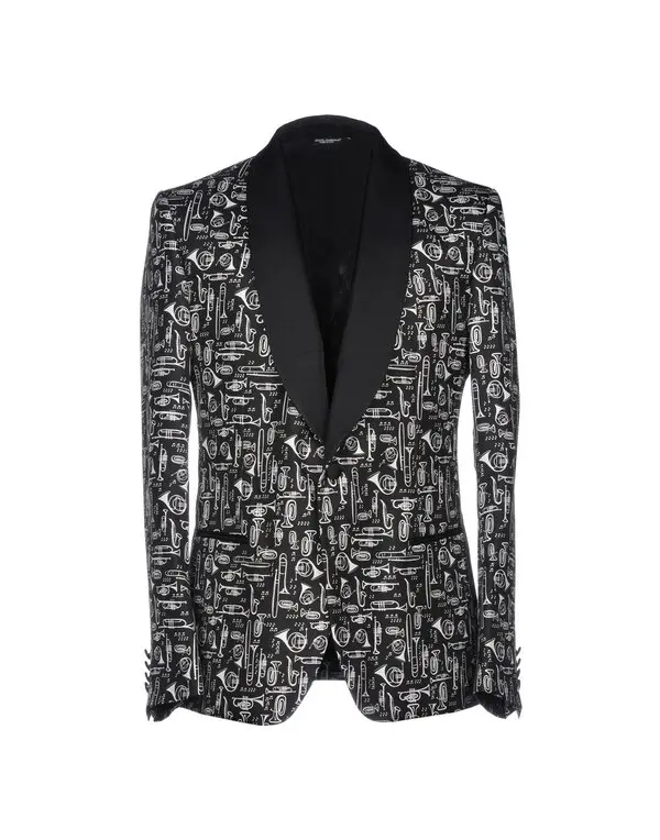 Dolce & Gabbana Blazer Size Silk, Polyester