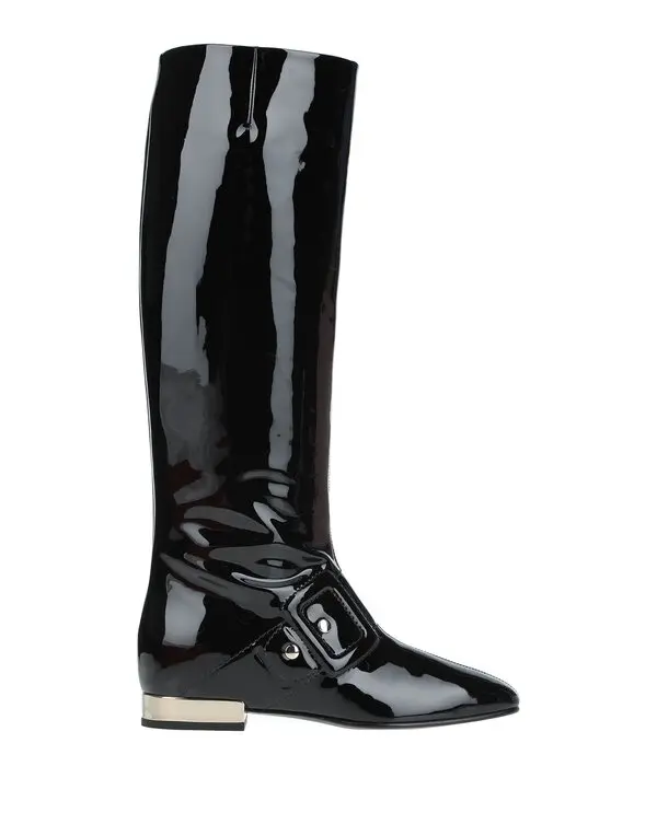 ROGER VIVIER Leather Boots With Appliqués