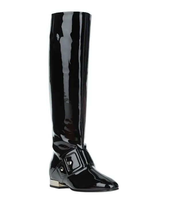 ROGER VIVIER Leather Boots With Appliqués