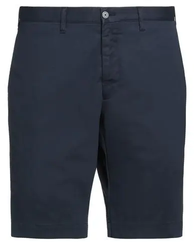 Fedeli Cotton Blend Shorts - Navy