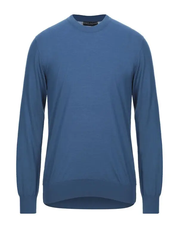 Dolce & Gabbana Sweater Deep Teal Size Cashmere
