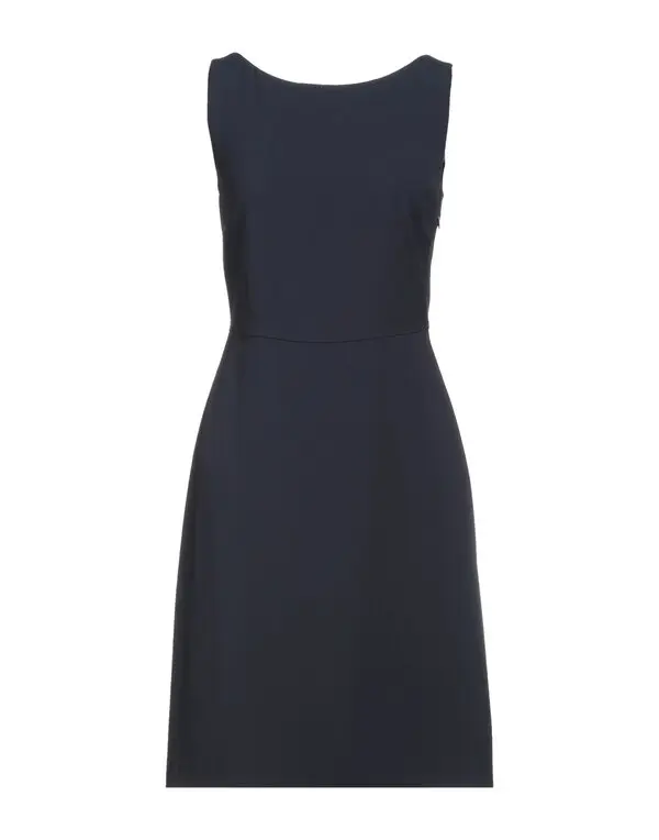 SEVENTY VENEZIA Midi Trapeze Dress - Blue