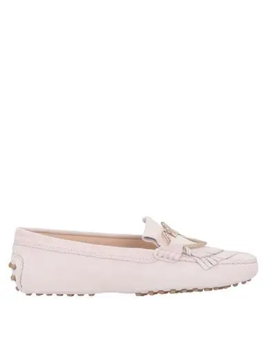 TOD'S Loafers In Leather - Light Pink