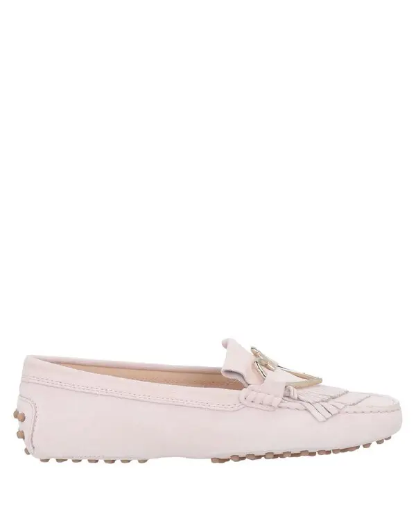 TOD'S Loafers In Leather - Light Pink