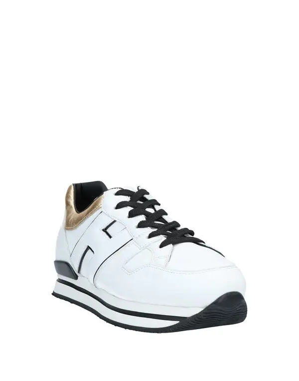 Hogan Leather Low-top Sneakers - White