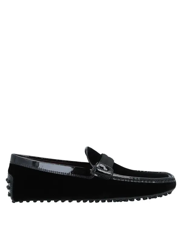 TOD'S Leather Loafers - Black
