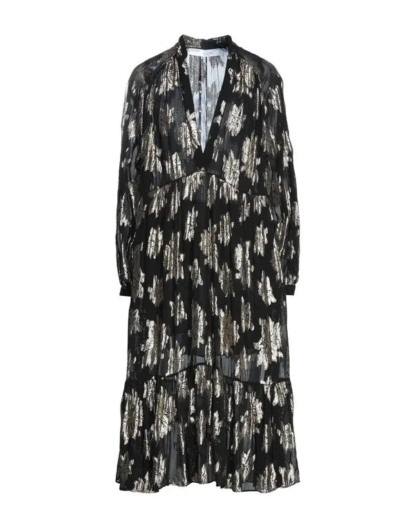 IRO PARIS Midi Dress With Floral Design