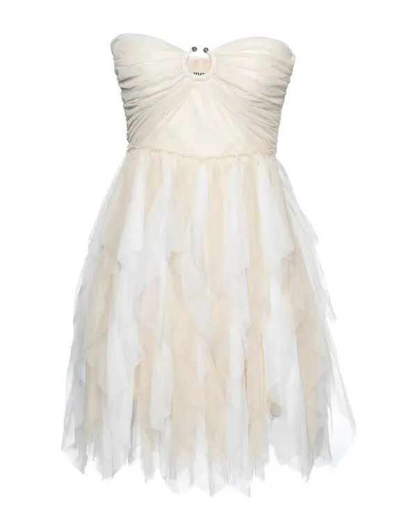 ANIYE BY Tulle Mini Dress - White