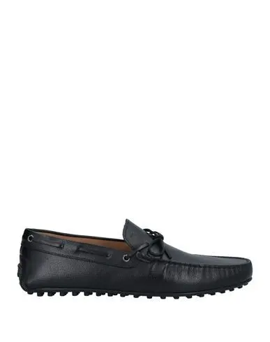 TOD'S Leather Loafers - Black